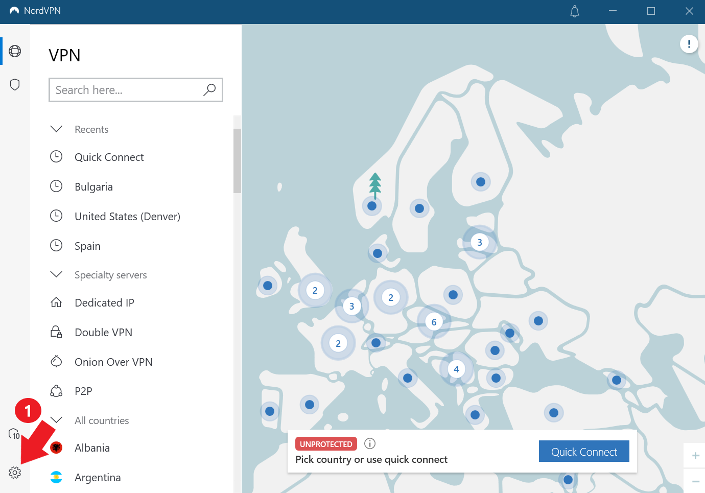 Using NordLynx in the NordVPN app - Windows – Live Chat, VPN Setup, Troubleshooting | NordVPN ...