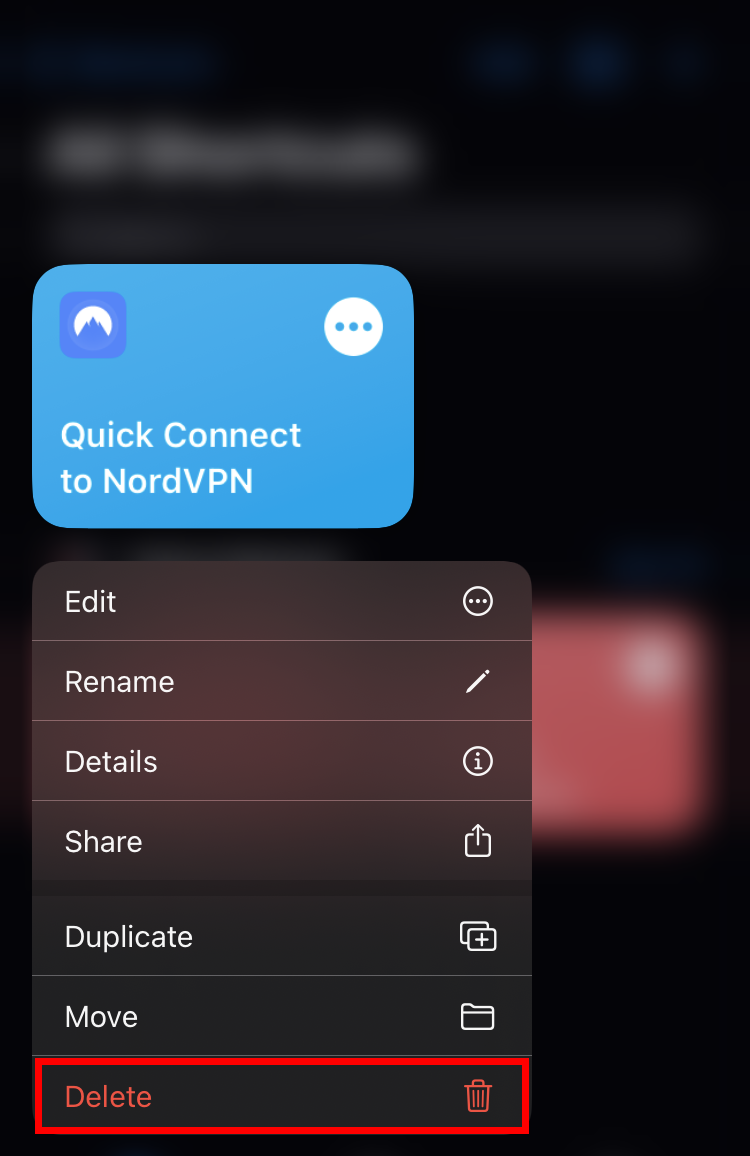 How to create and delete NordVPN Siri shortcuts on iOS – Live Chat, VPN ...