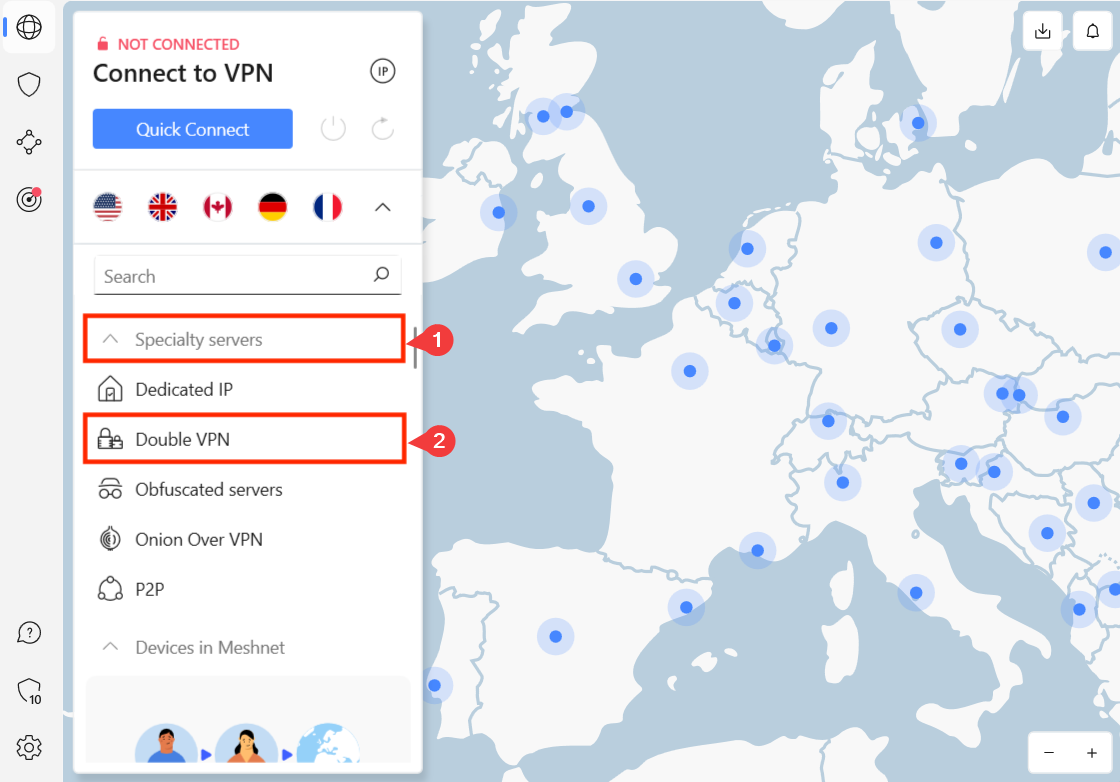 Different NordVPN server categories explained – Live Chat, VPN Setup ...