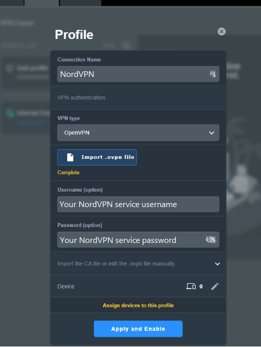 How to set up NordVPN on Asus WRT firmware – Live Chat, VPN Setup, Troubleshooting | NordVPN ...