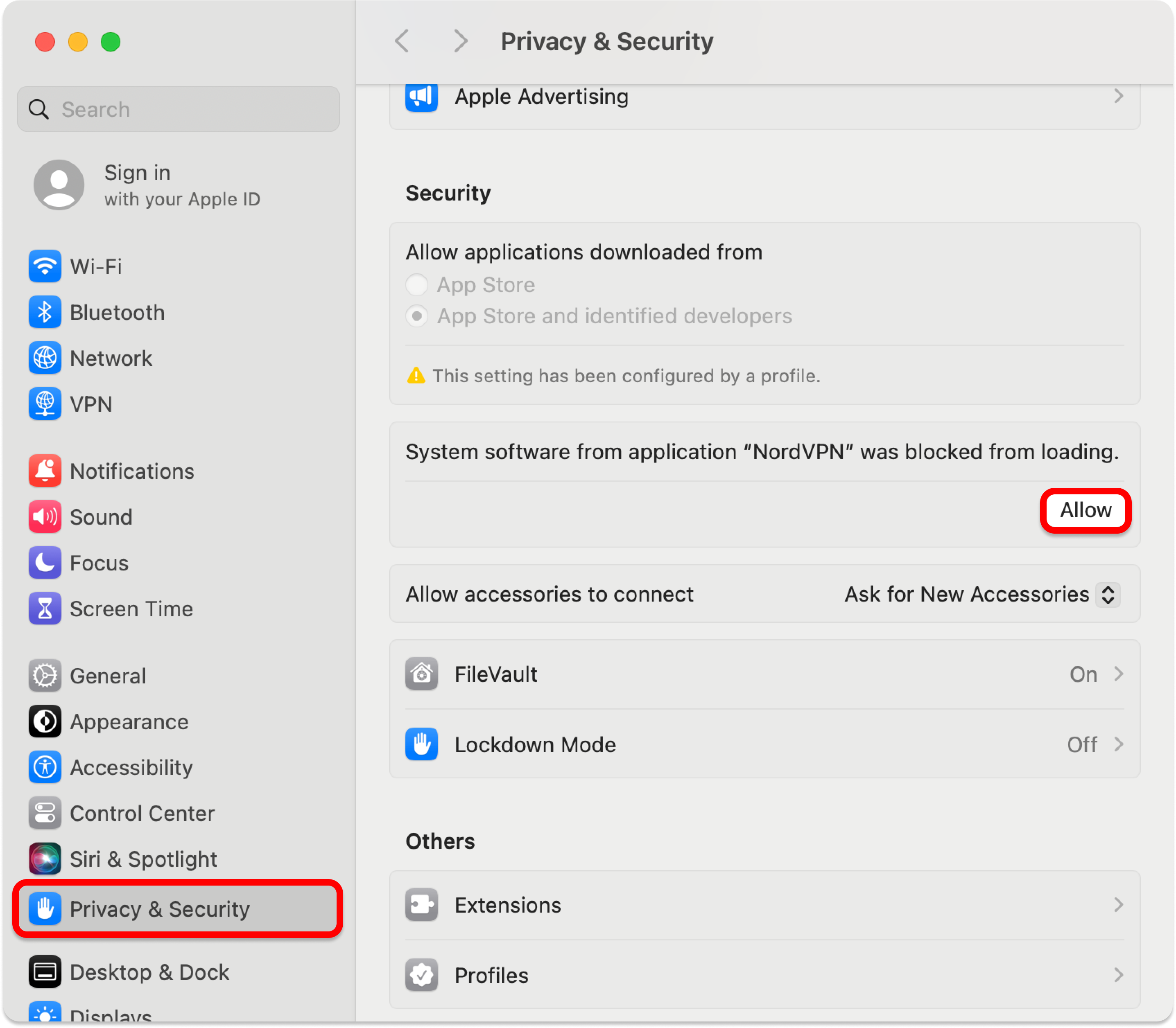 Enabling Threat Protection Pro™ on macOS – Live Chat, VPN Setup ...