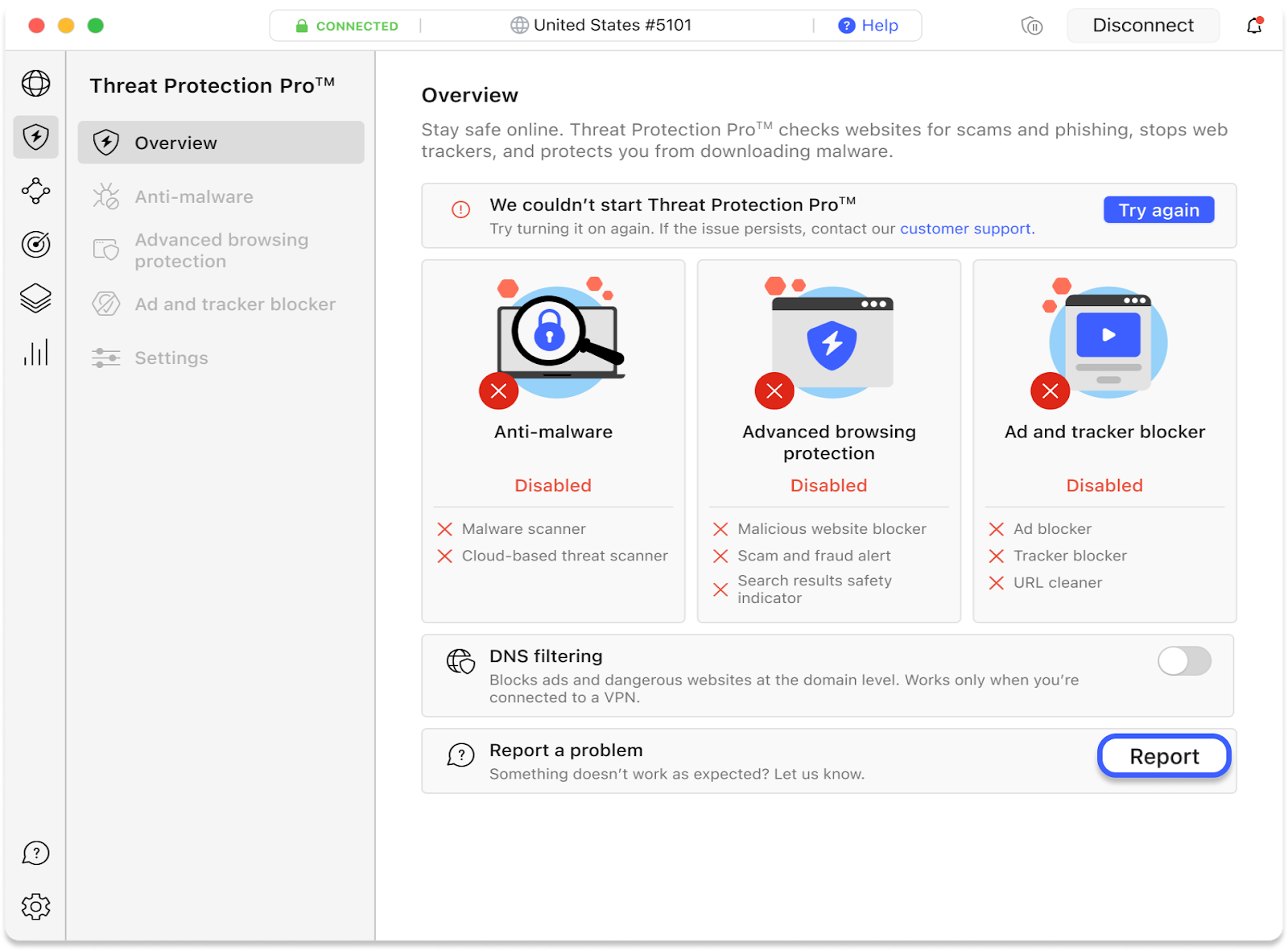 How to resolve Threat Protection Pro™ issues on macOS? – Live Chat, VPN Setup, Troubleshooting ...